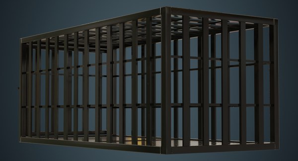 3D model cage contains 1a - TurboSquid 1437333