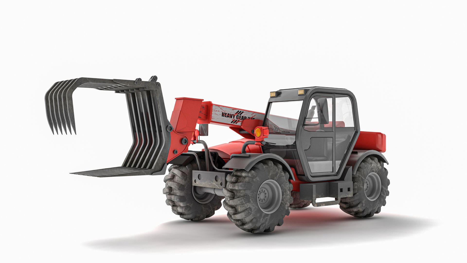 텔레스코픽 핸들러 텔레핸들러 3D 모델 - TurboSquid 2136037