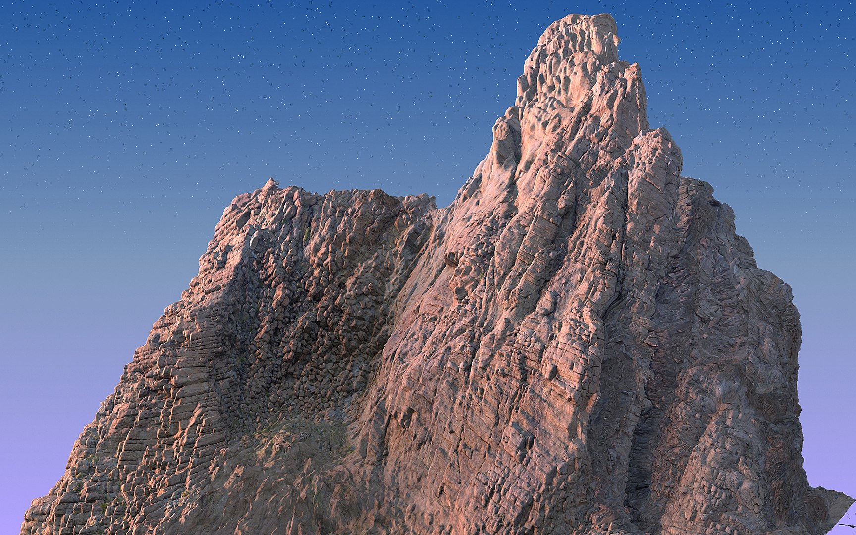 3d obj mountain hd