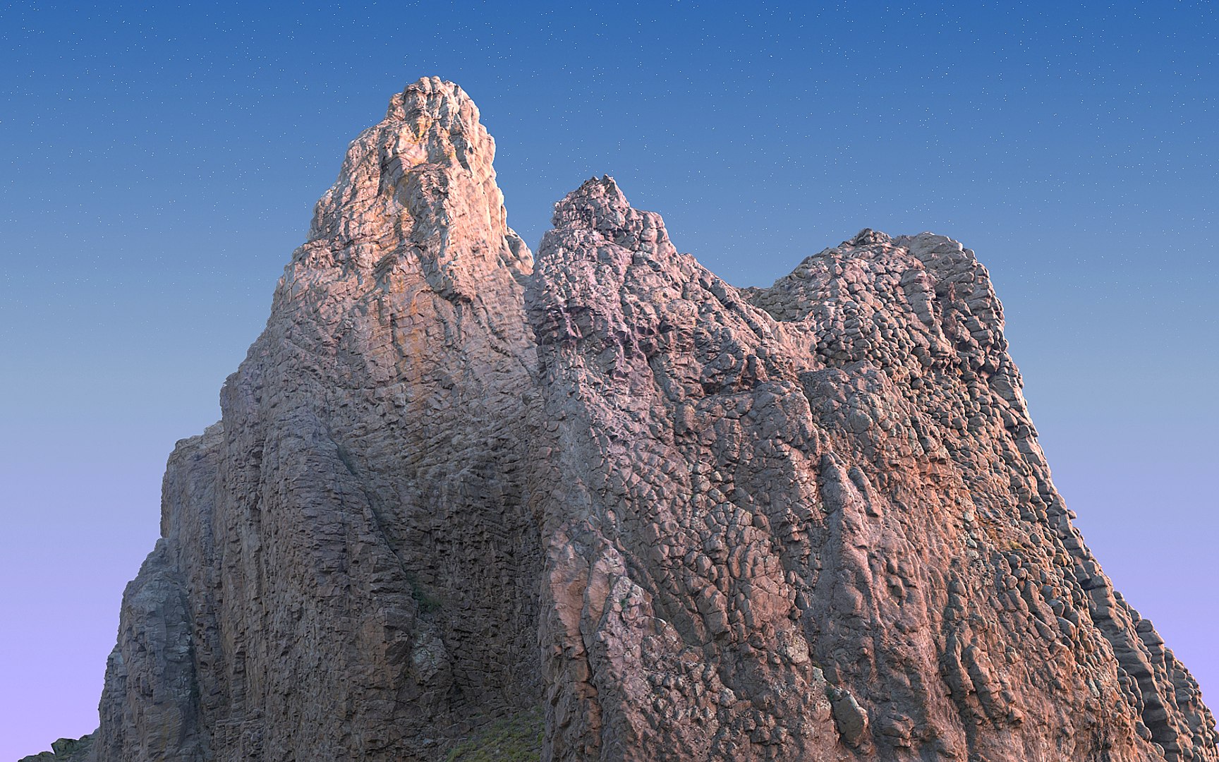 3d obj mountain hd