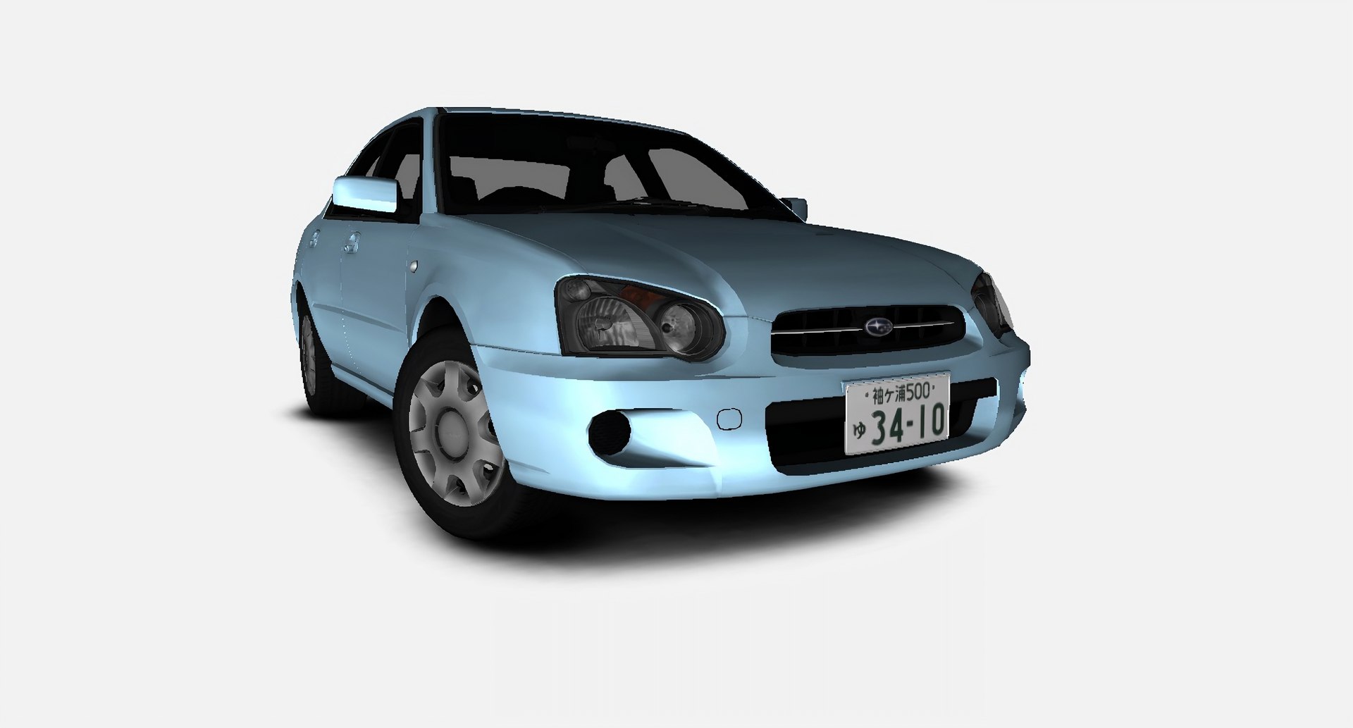 Subaru Impreza GDB 15I FWD JDM 2003 3D Model - TurboSquid 2032094