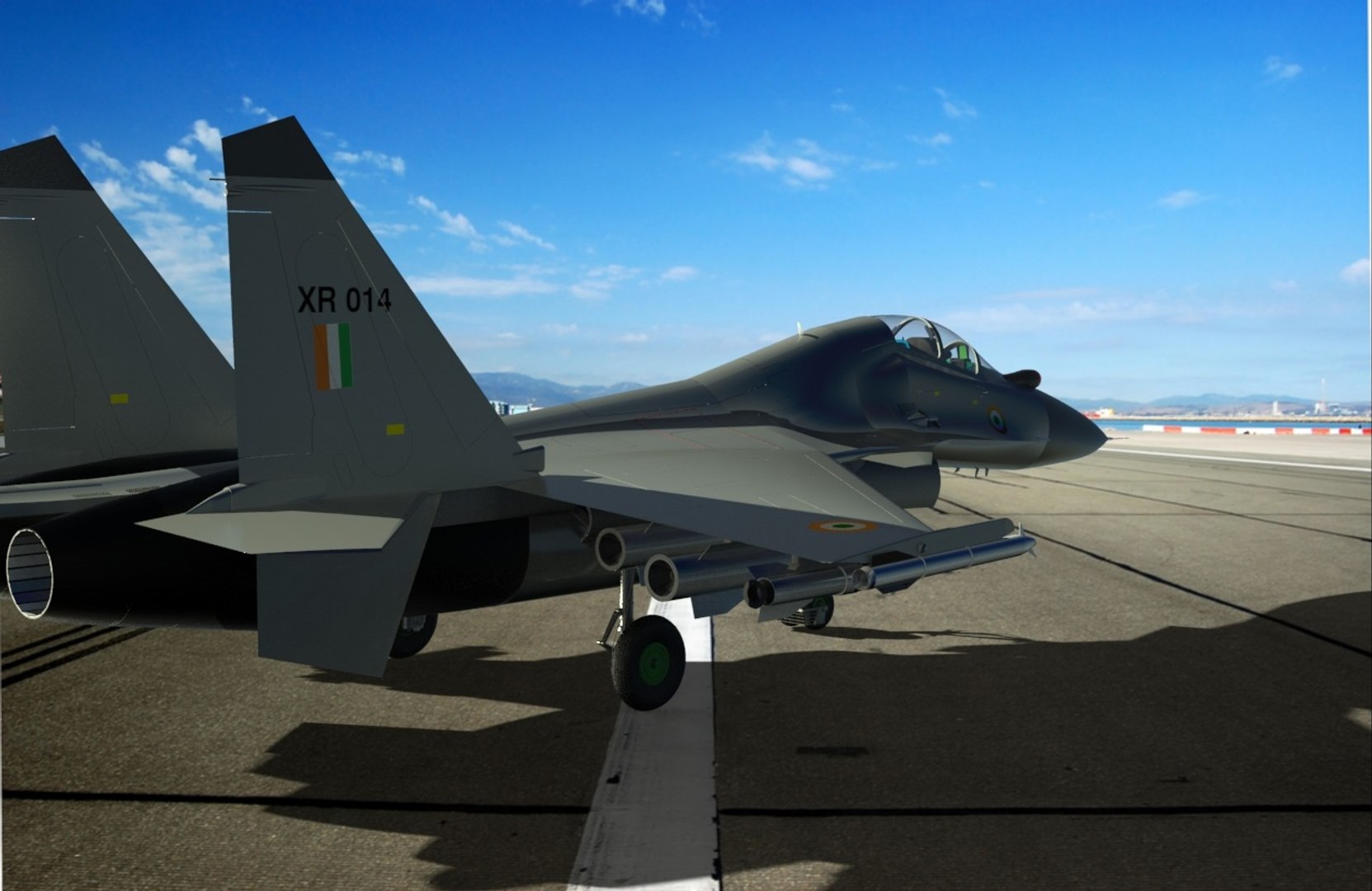 SU-30M 3D Model - TurboSquid 2189987