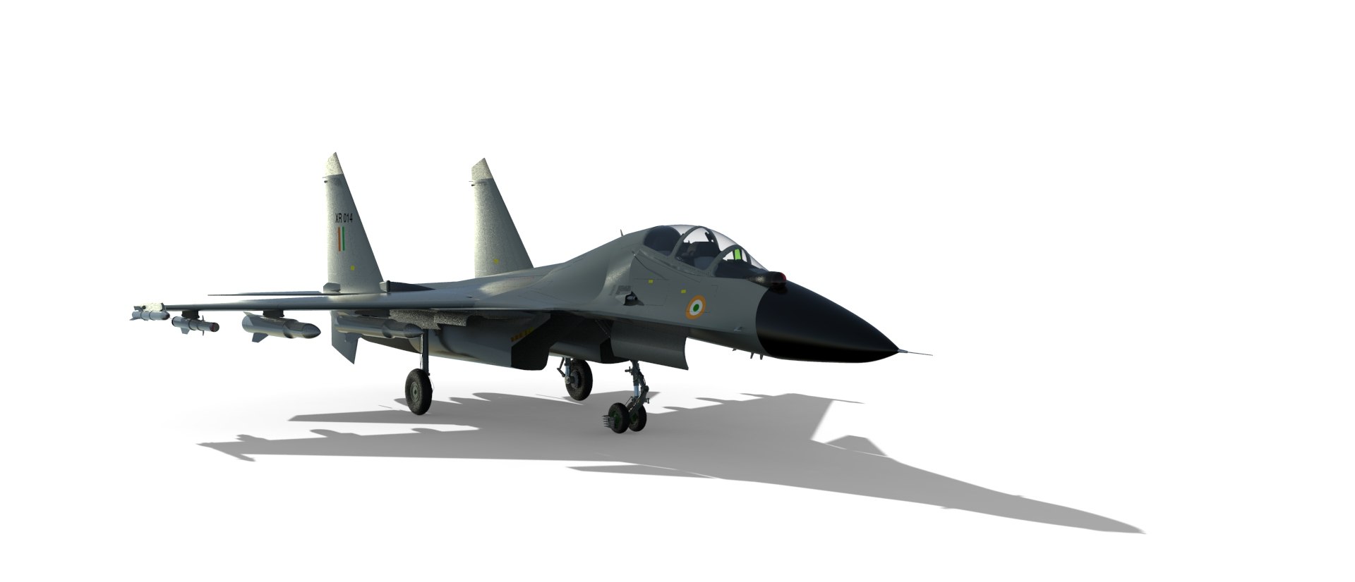SU-30M 3D Model - TurboSquid 2189987