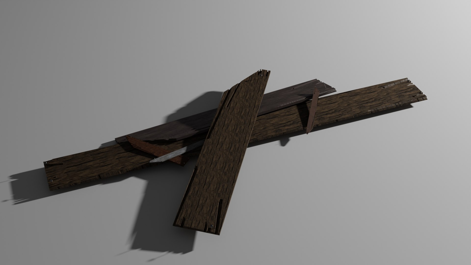 Planks 3D Model - TurboSquid 2077846