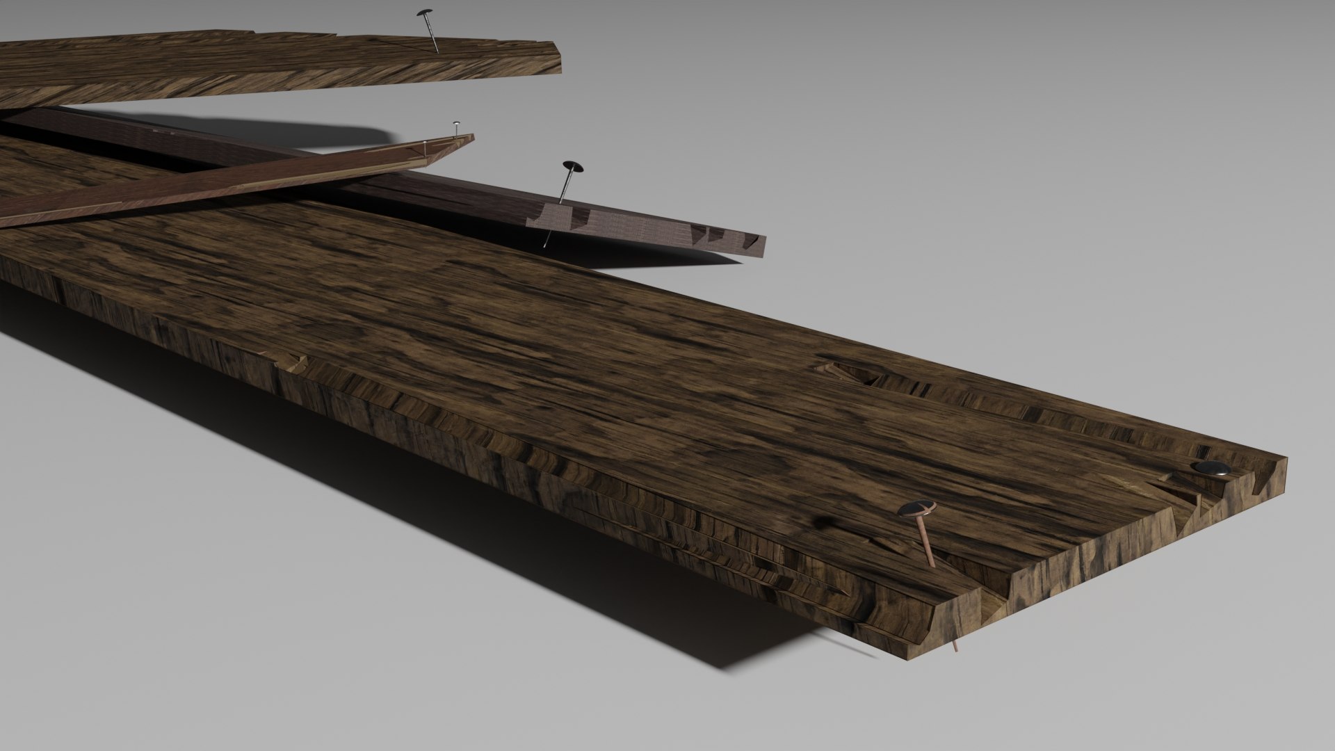 Planks 3D Model - TurboSquid 2077846