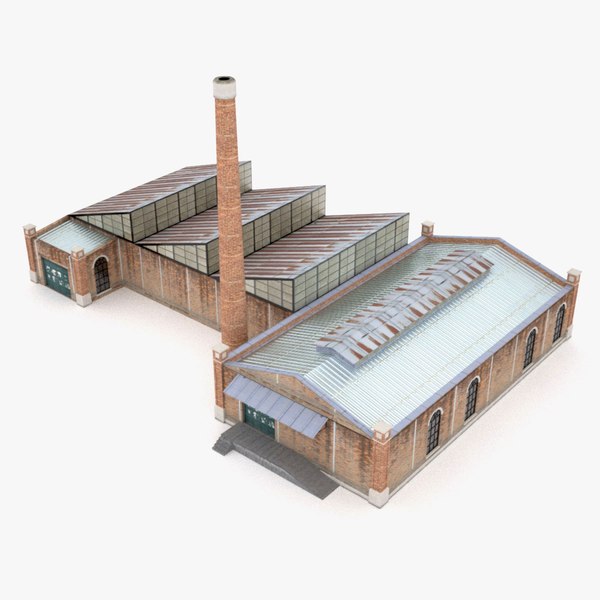 Industrial Building SketchUp Models for Download | TurboSquid