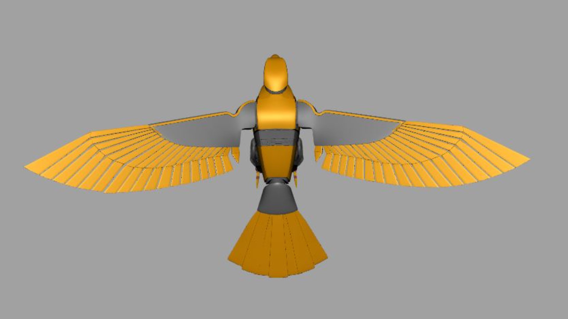 Falcon Robo 3D Model - TurboSquid 2230460