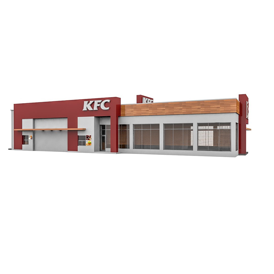 3D 5 Kfc - TurboSquid 1158188