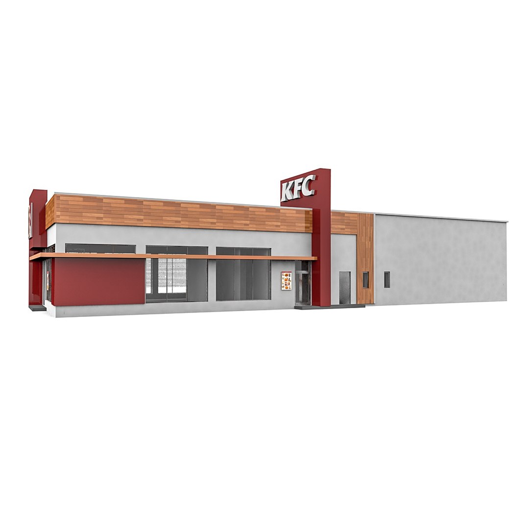 3D 5 Kfc - TurboSquid 1158188