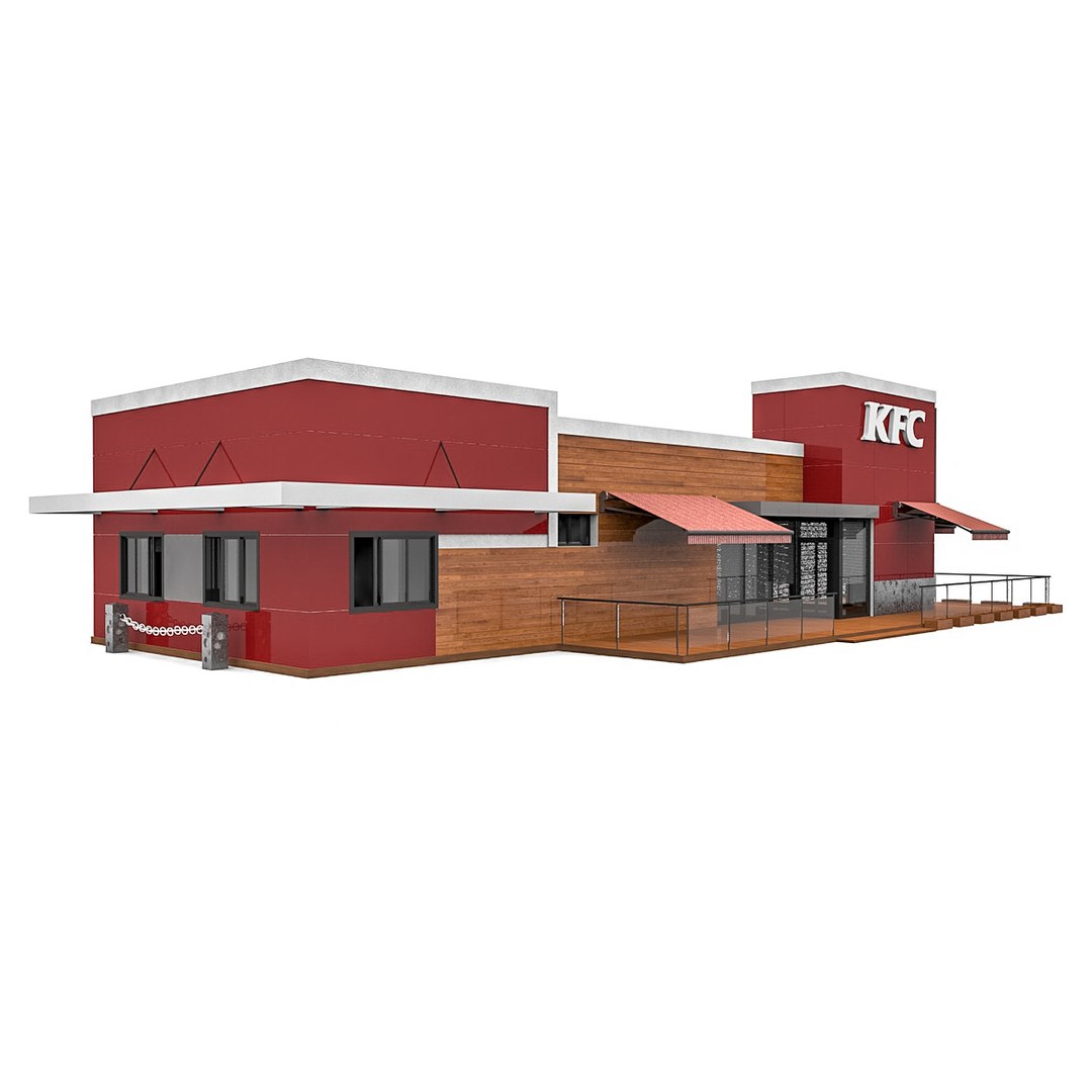 3D 5 Kfc - TurboSquid 1158188