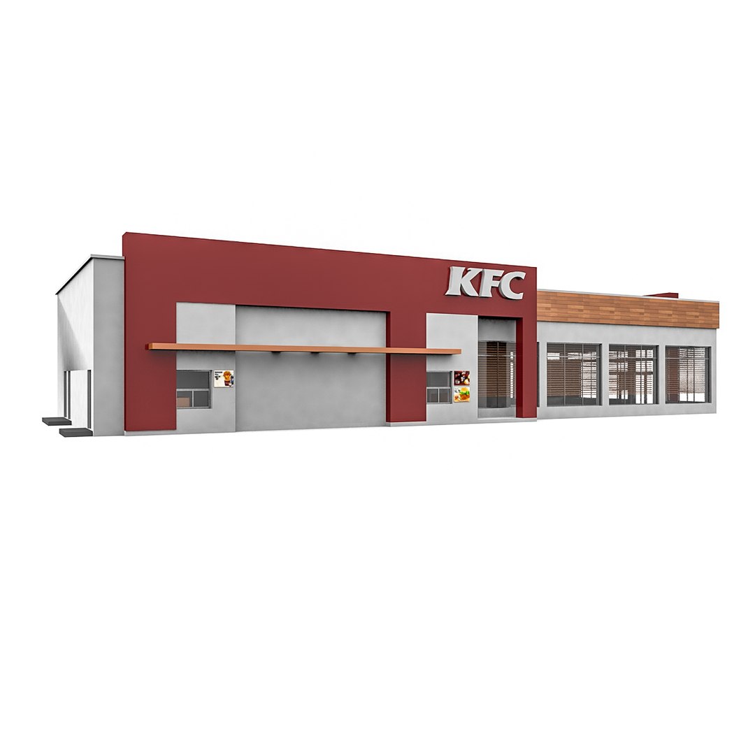 3D 5 Kfc - TurboSquid 1158188