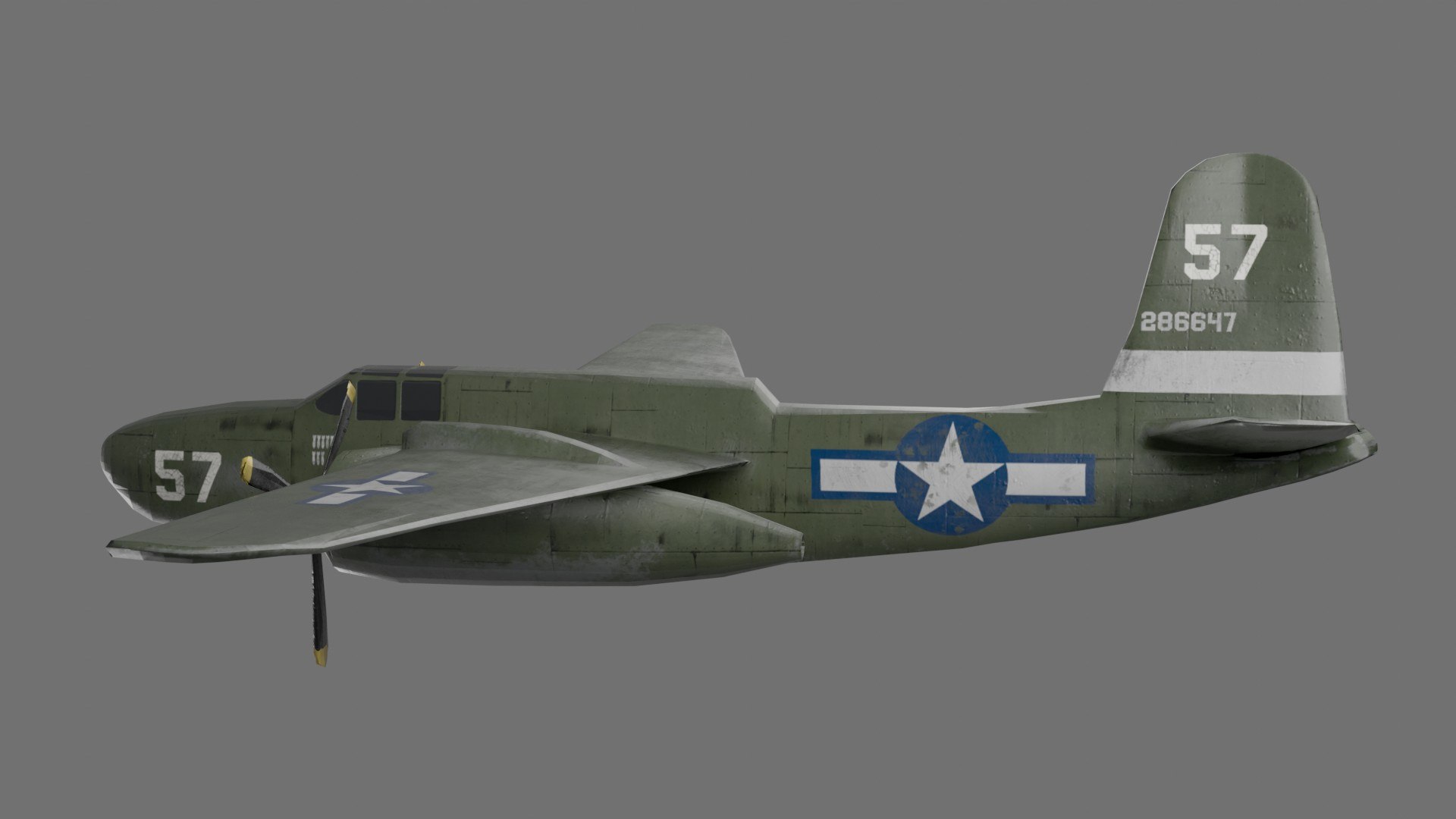 Douglas A-20 Havoc Plane 3D - TurboSquid 2389063
