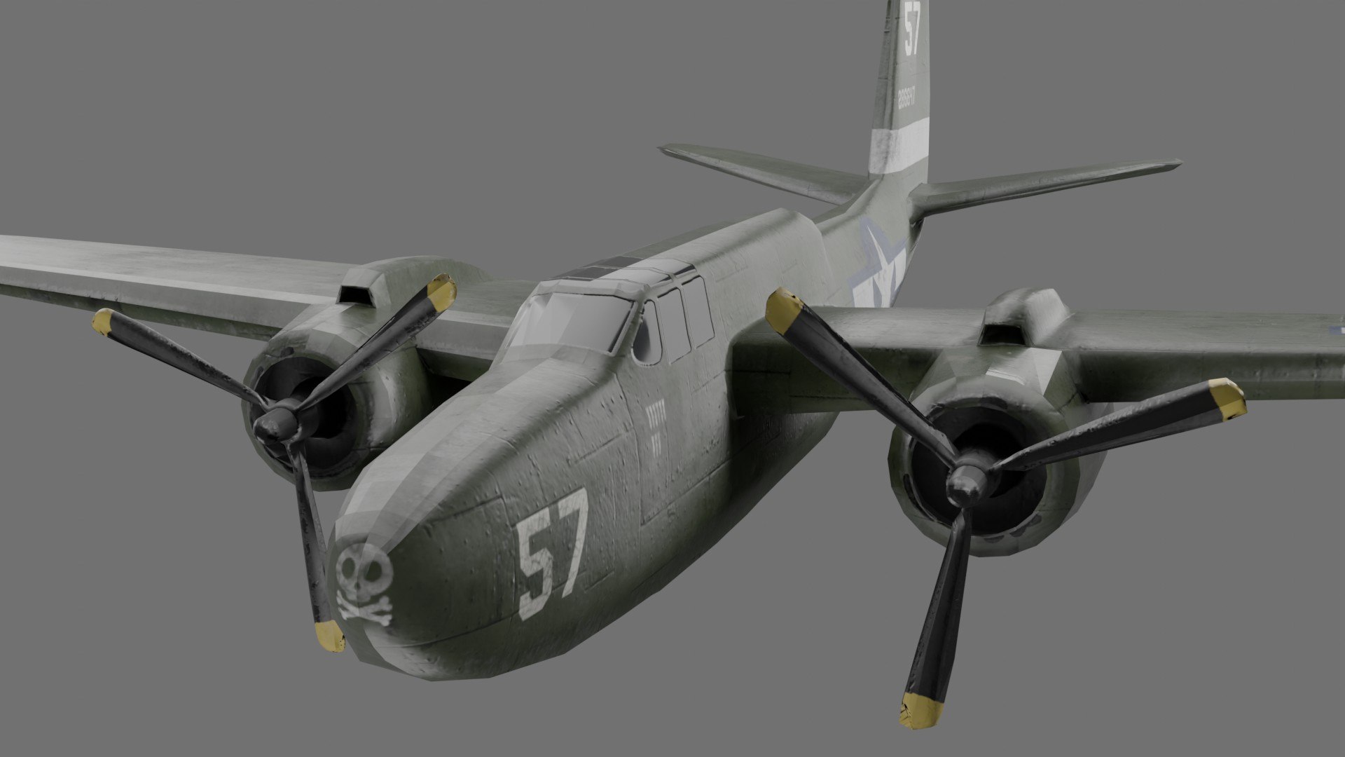 Douglas A-20 Havoc Plane 3D - TurboSquid 2389063