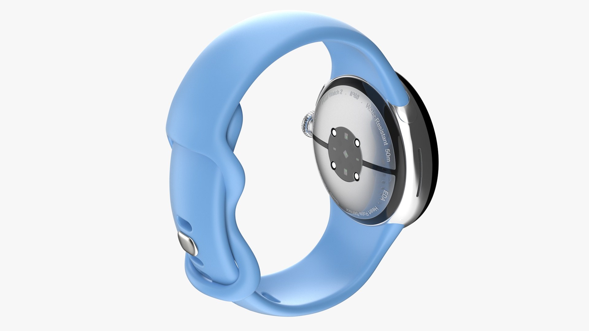 Google Pixel Watch 2 Bay Blue 3D - TurboSquid 2136692