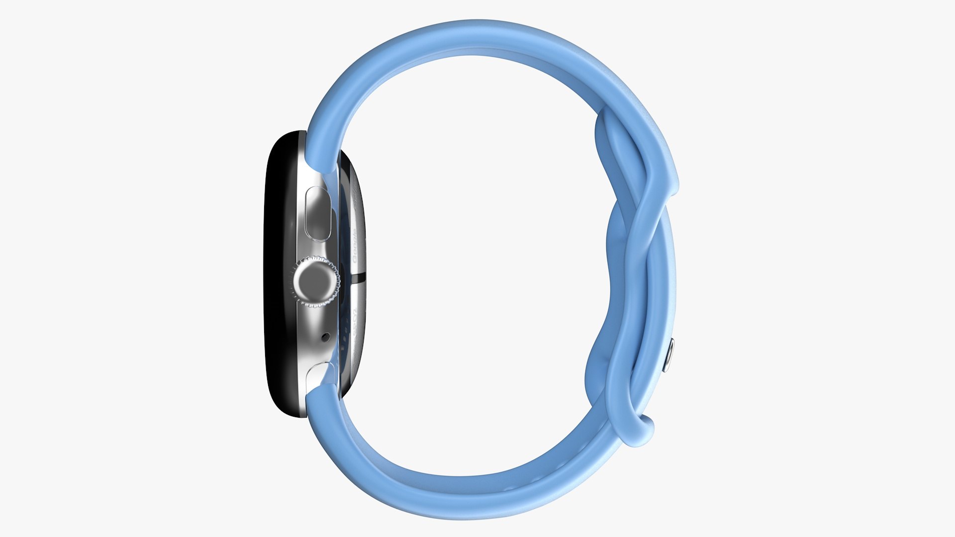 Google Pixel Watch 2 Bay Blue 3D - TurboSquid 2136692