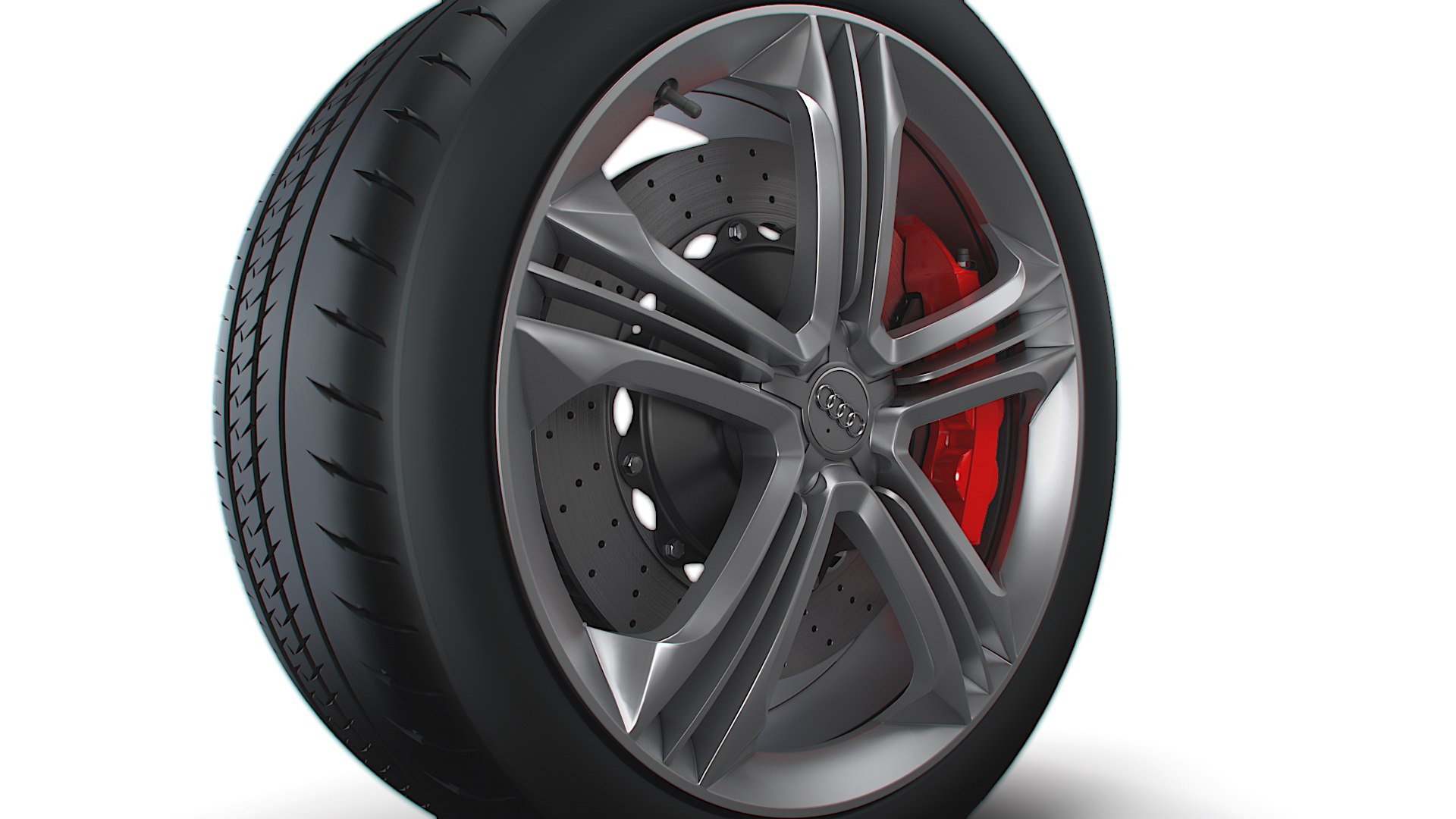 3D Audi R8 Wheel Model - TurboSquid 2021719