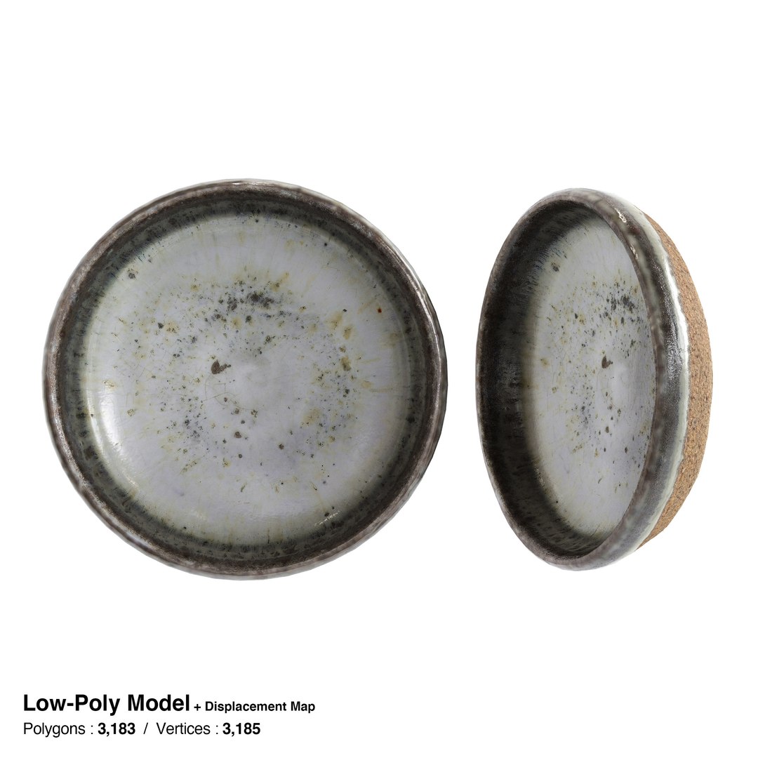 Japanese Tableware Set 5 Model - TurboSquid 1986155