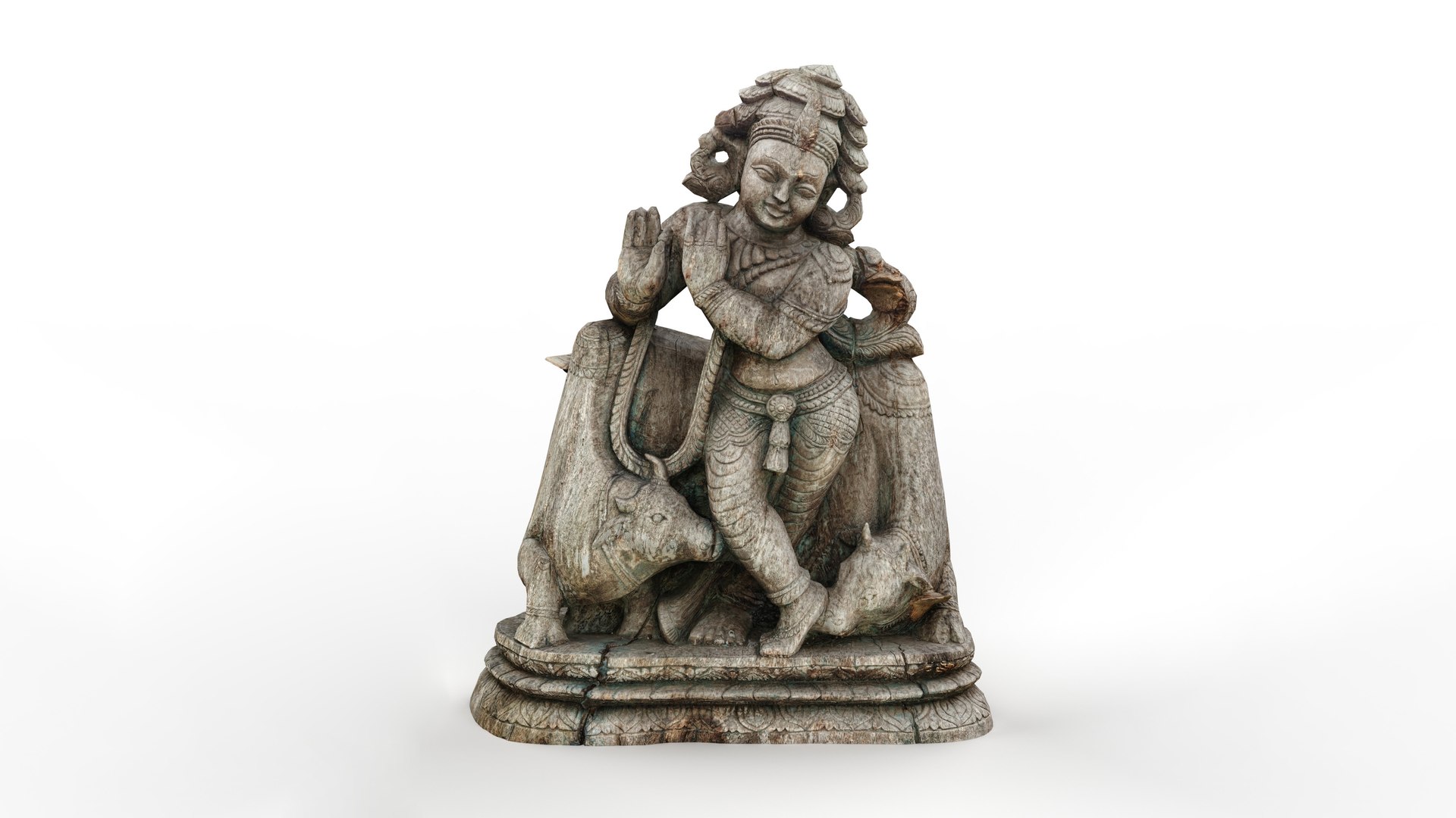 Abandoned Wooden Budha 3D Model - TurboSquid 2040045