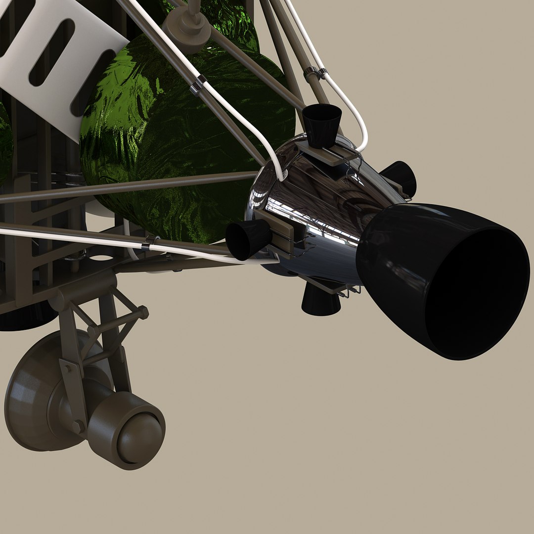 Military Anti-satellite Target Satellite 3d Max