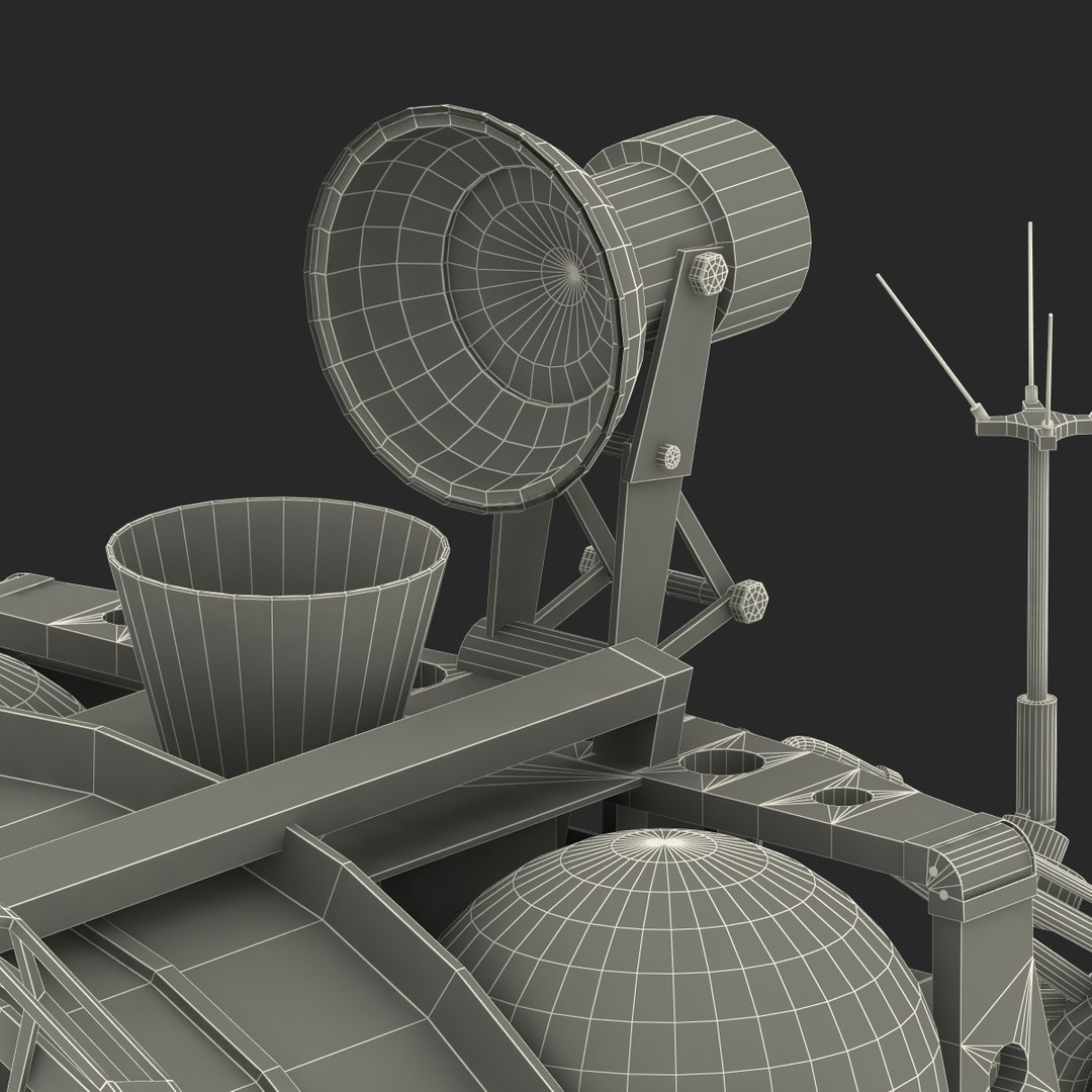 Military Anti-satellite Target Satellite 3d Max