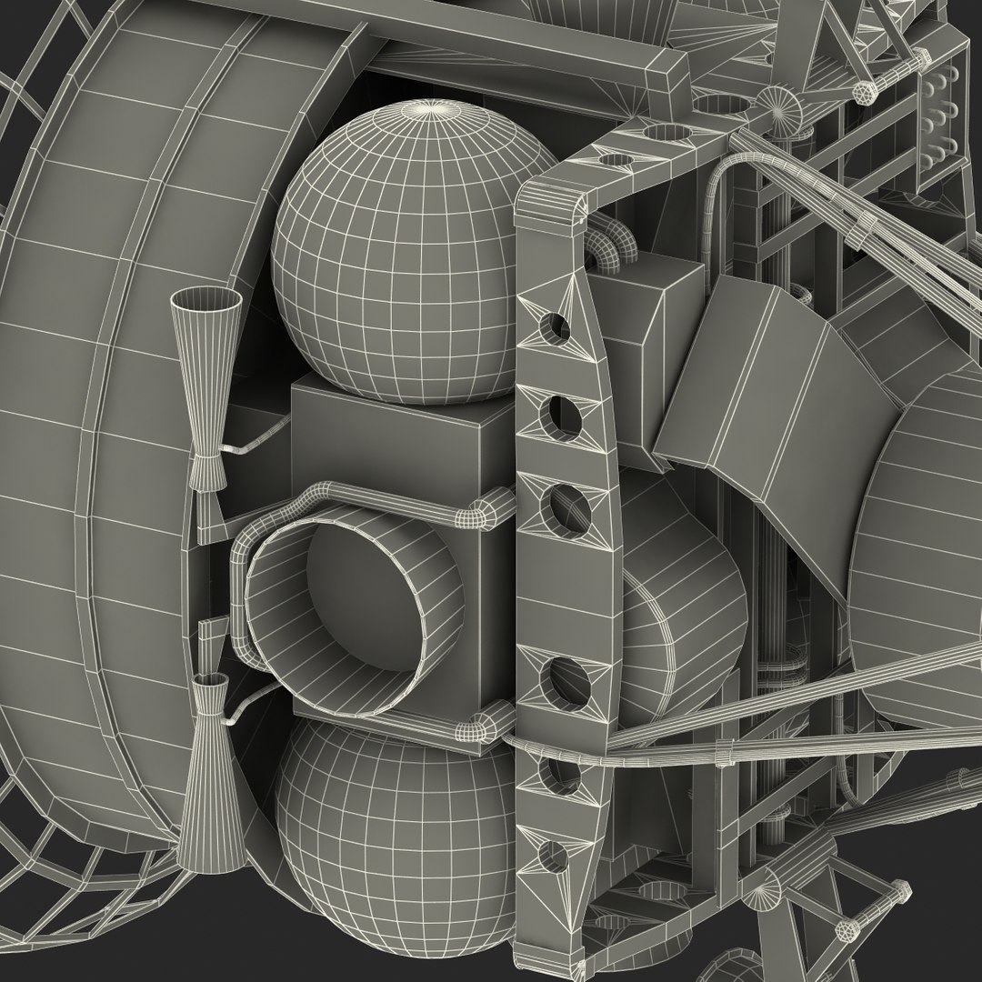 Military Anti-satellite Target Satellite 3d Max
