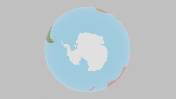 modelo 3d Globo terráqueo continental gratis - TurboSquid 1999602