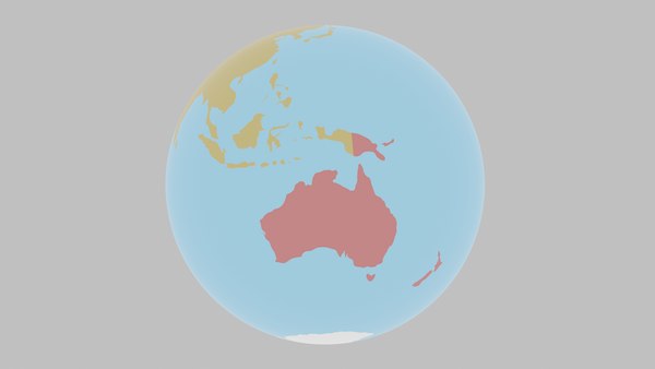 modelo 3d Globo terráqueo continental gratis - TurboSquid 1999602