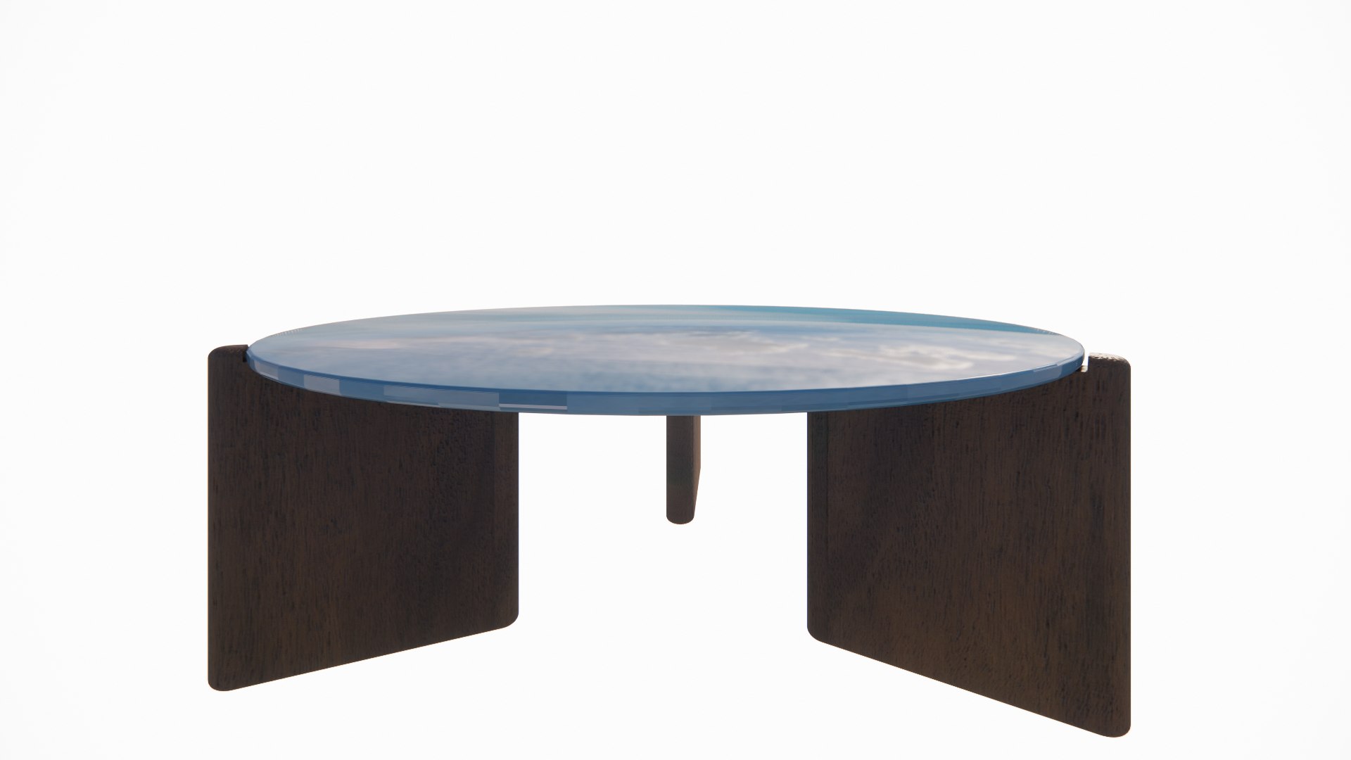 3D Coffee Table Marble Retro - TurboSquid 2021805