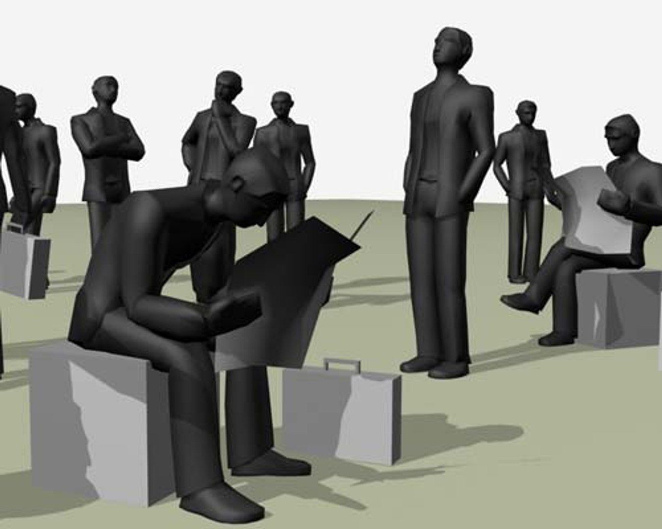 3ds 92 people architectural