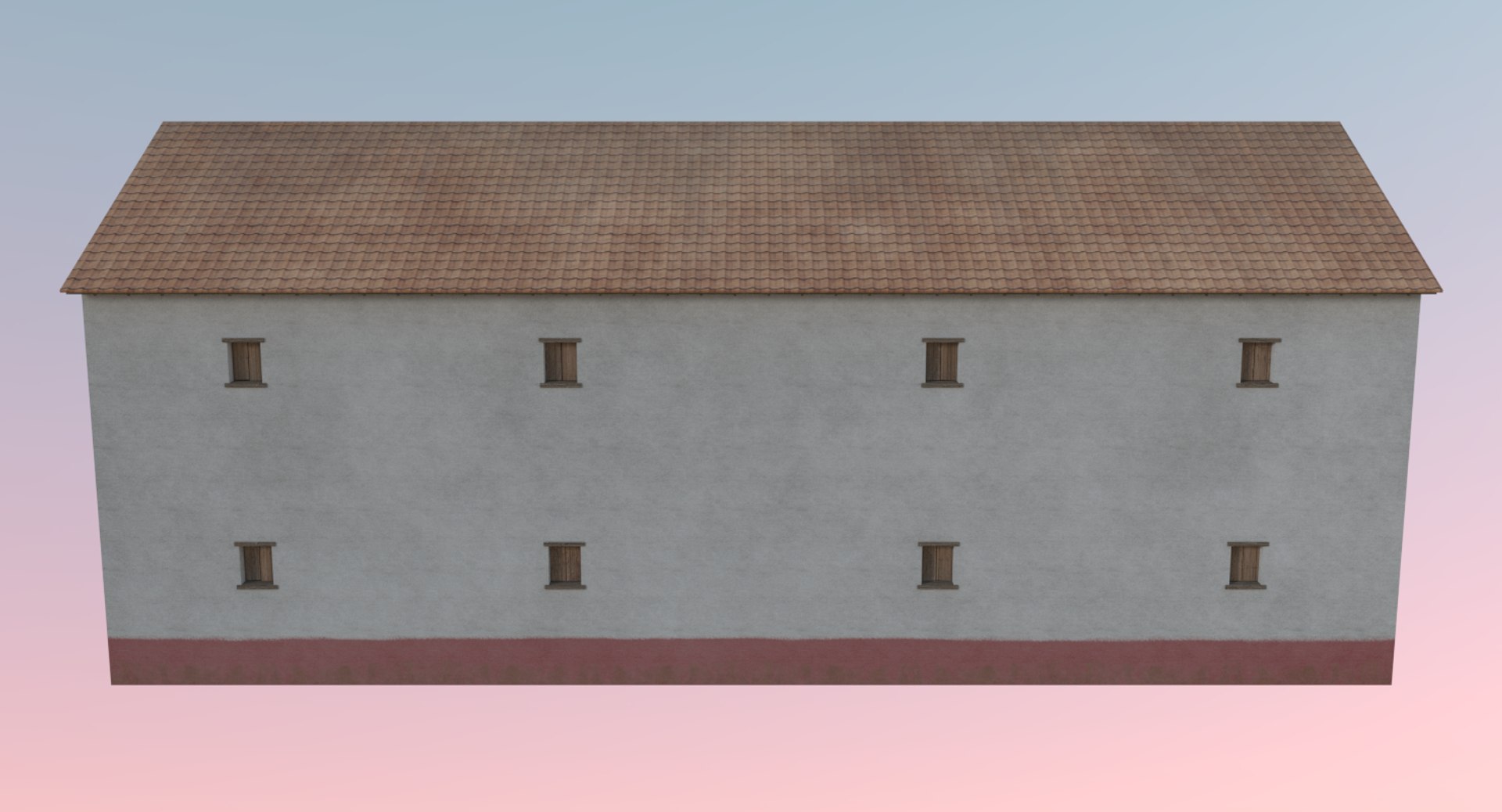 Roman Building 7 3D Model - TurboSquid 1187895