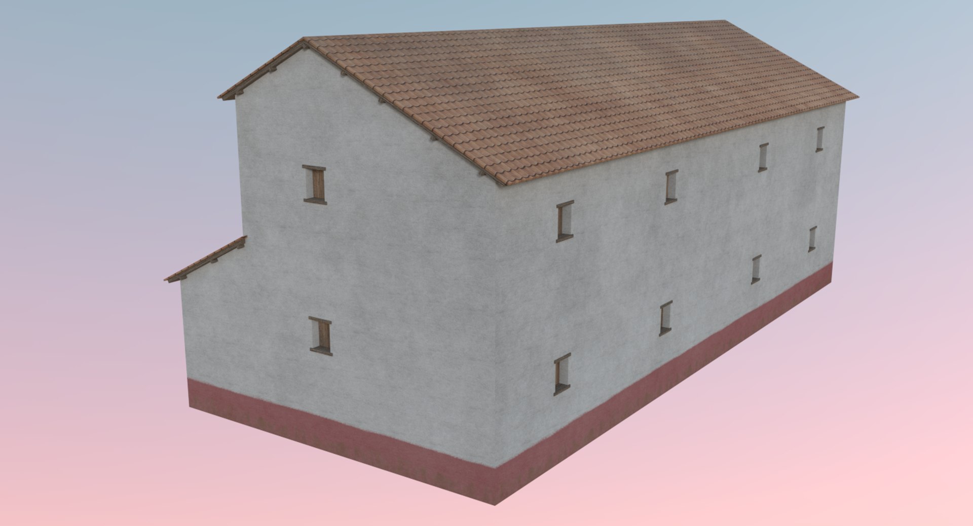 Roman Building 7 3D Model - TurboSquid 1187895