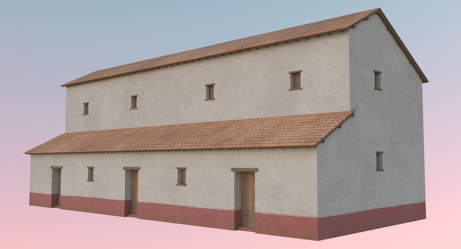 Roman Building 7 3D Model - TurboSquid 1187895