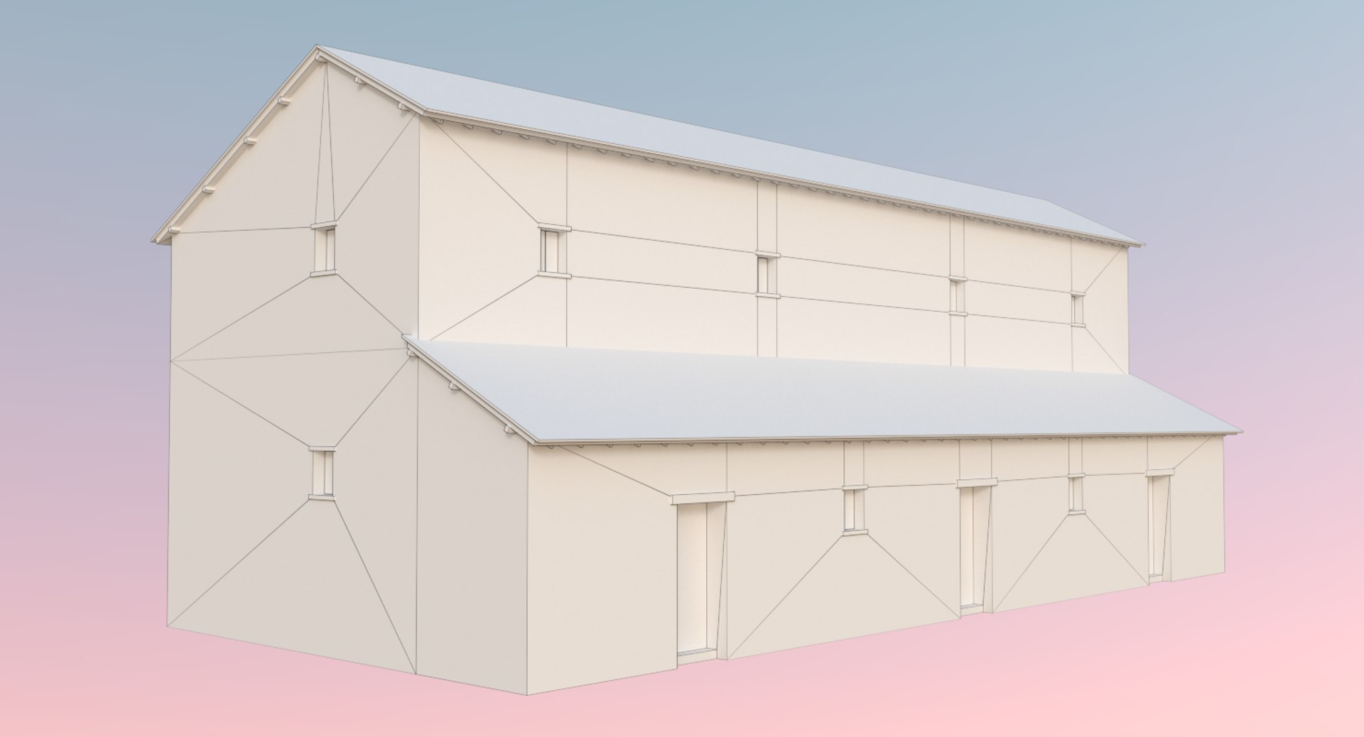 Roman Building 7 3D Model - TurboSquid 1187895