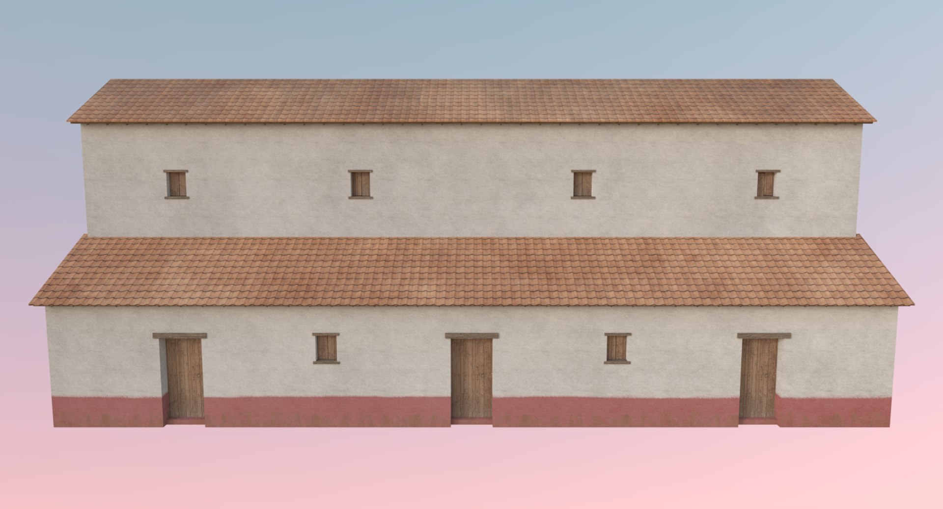 Roman Building 7 3D Model - TurboSquid 1187895