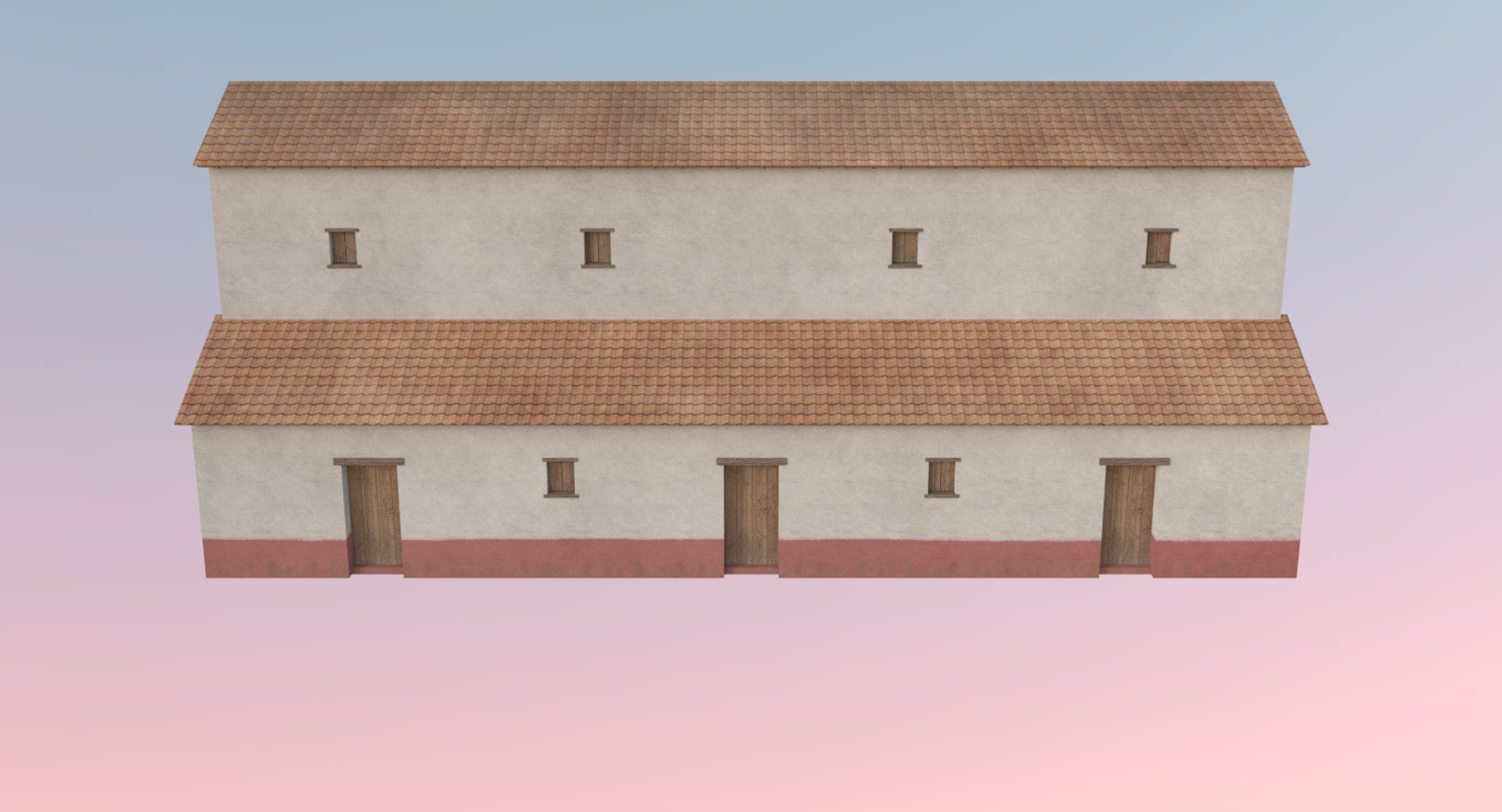Roman Building 7 3D Model - TurboSquid 1187895