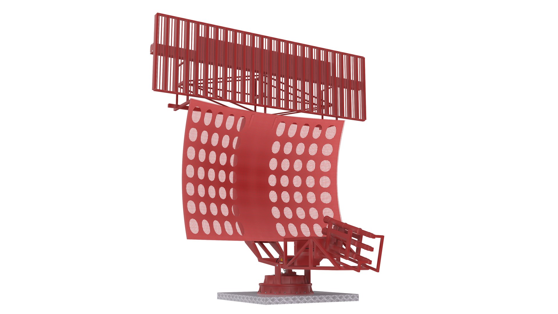 3D Sattelite Dish And Surveillance Radar Model - TurboSquid 2285663