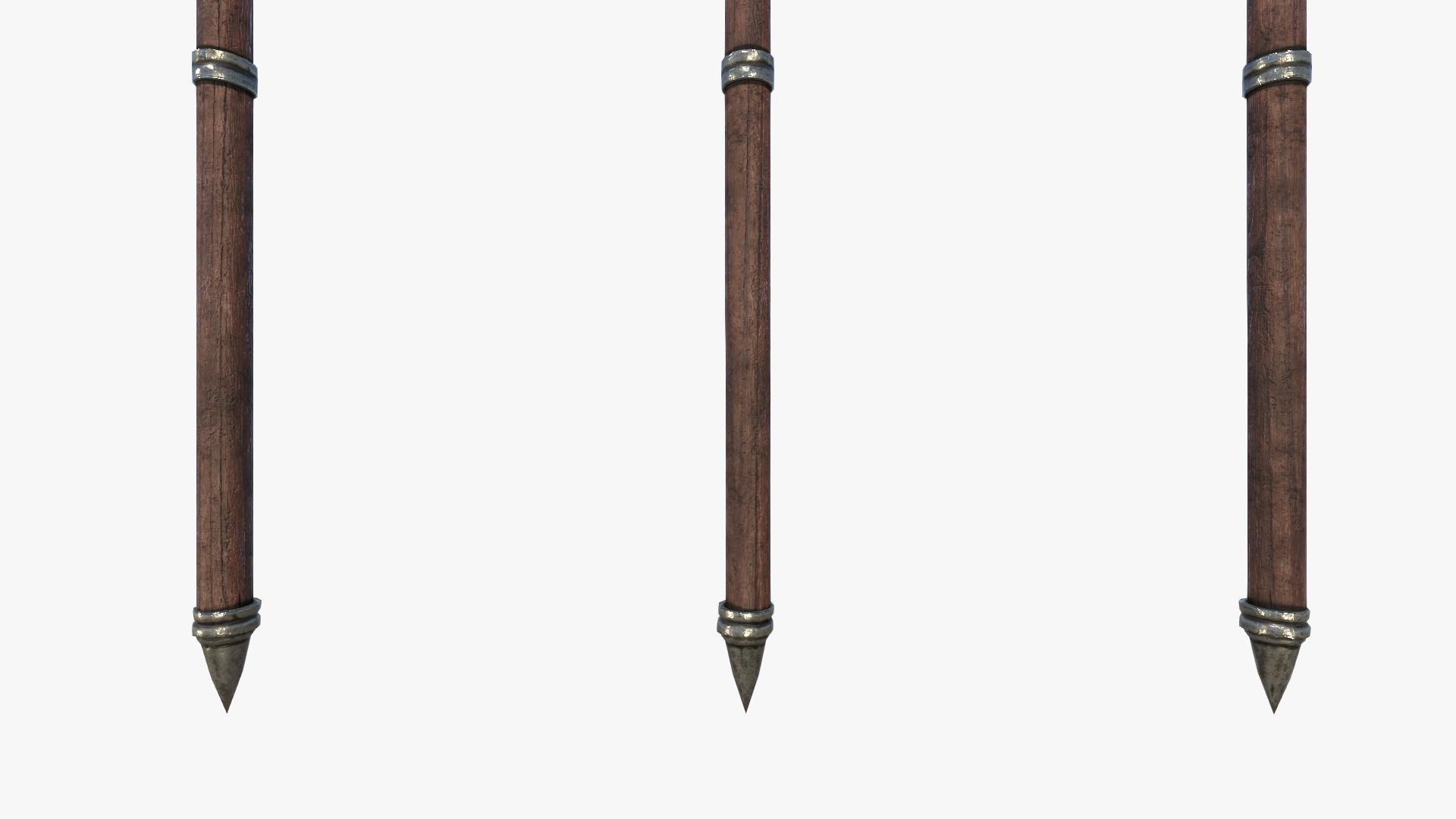 Fantasy Spear RPG Pike Partisan Partizan Javelin Spear Throwing Light ...