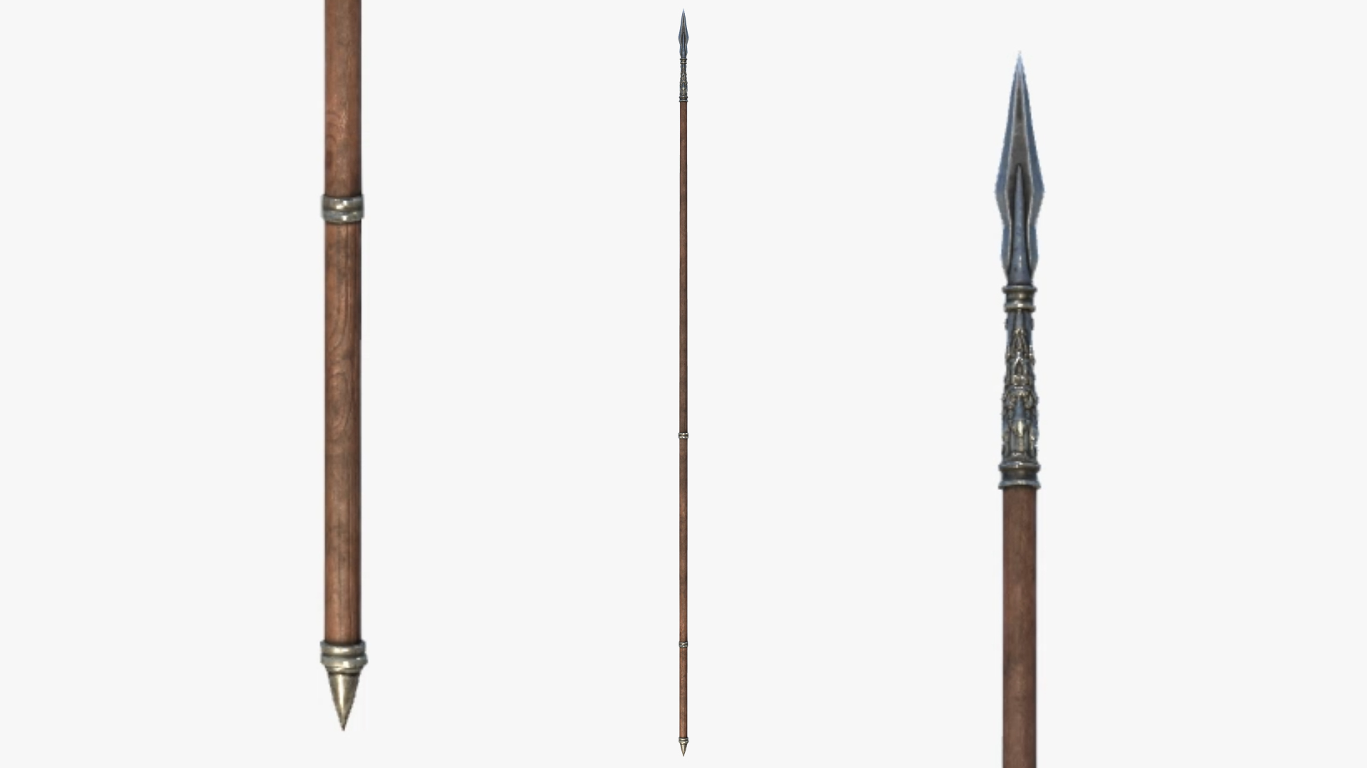 Fantasy Spear RPG Pike Partisan Partizan Javelin Spear Throwing Light ...