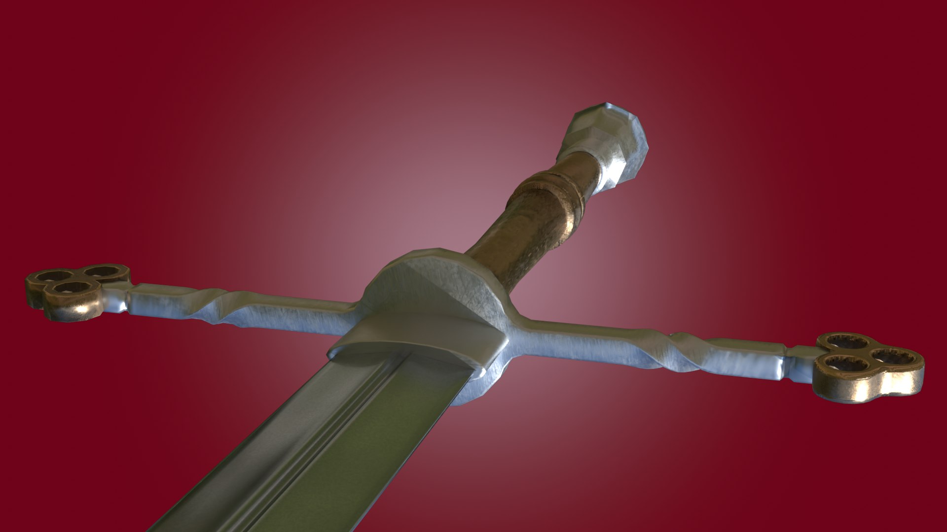 3D Claymore Sword 3D model - TurboSquid 1810818