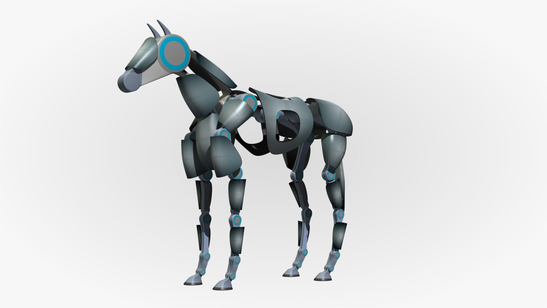 3d Robotic Horse
