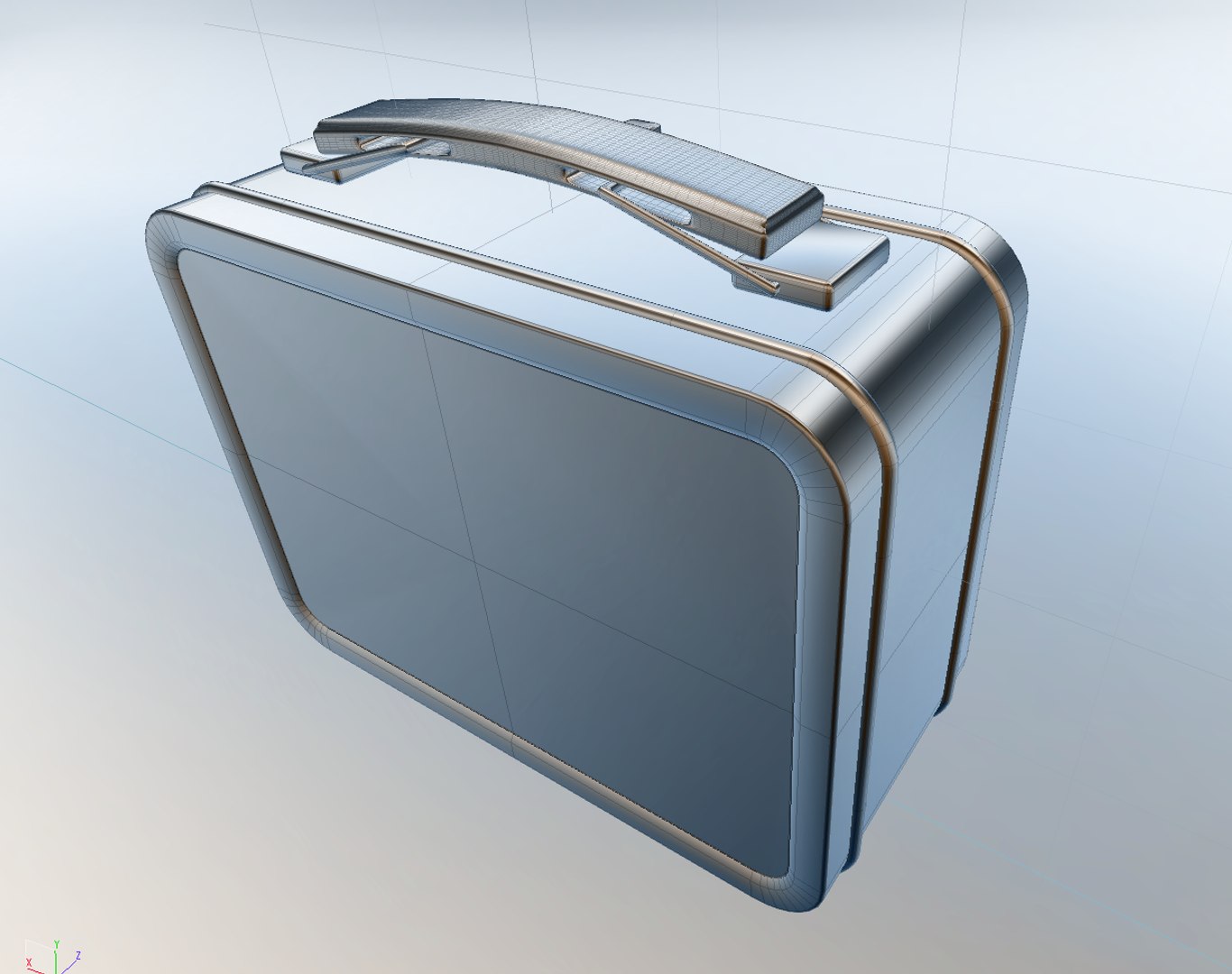 3D Lunch Box - TurboSquid 1245629