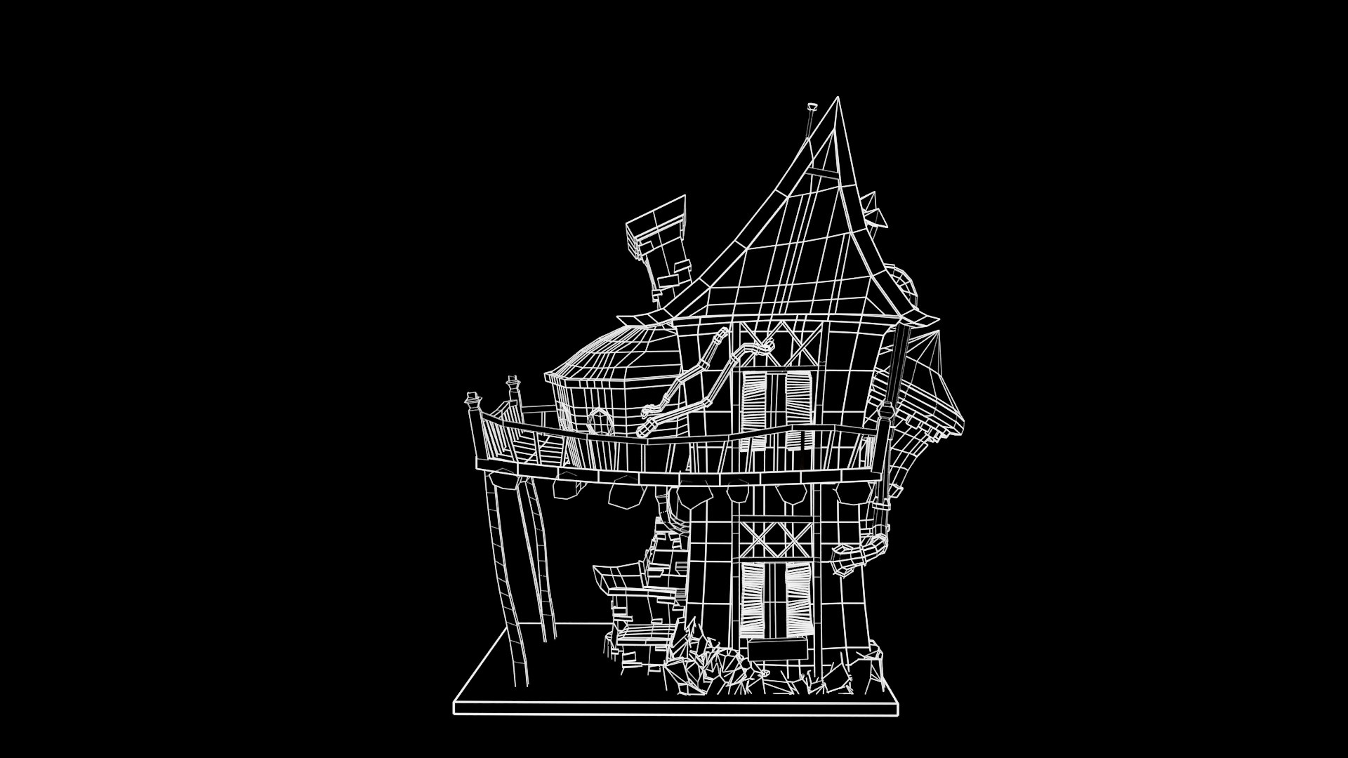 3D House Cartoon Inventor - TurboSquid 1306638