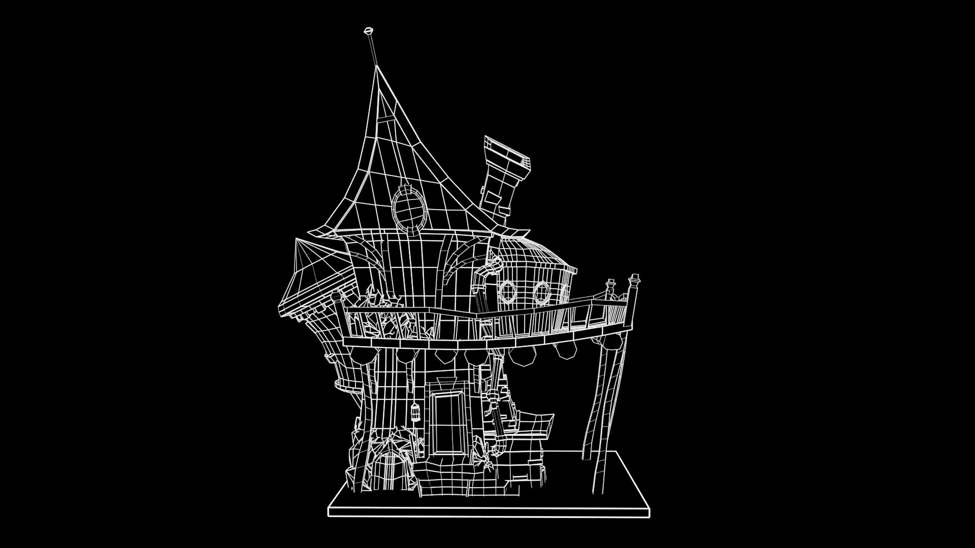 3D House Cartoon Inventor - TurboSquid 1306638