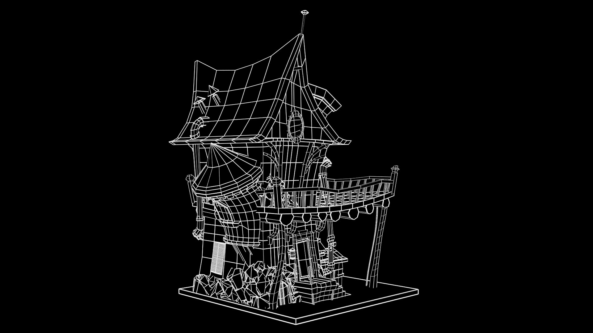 3D House Cartoon Inventor - TurboSquid 1306638