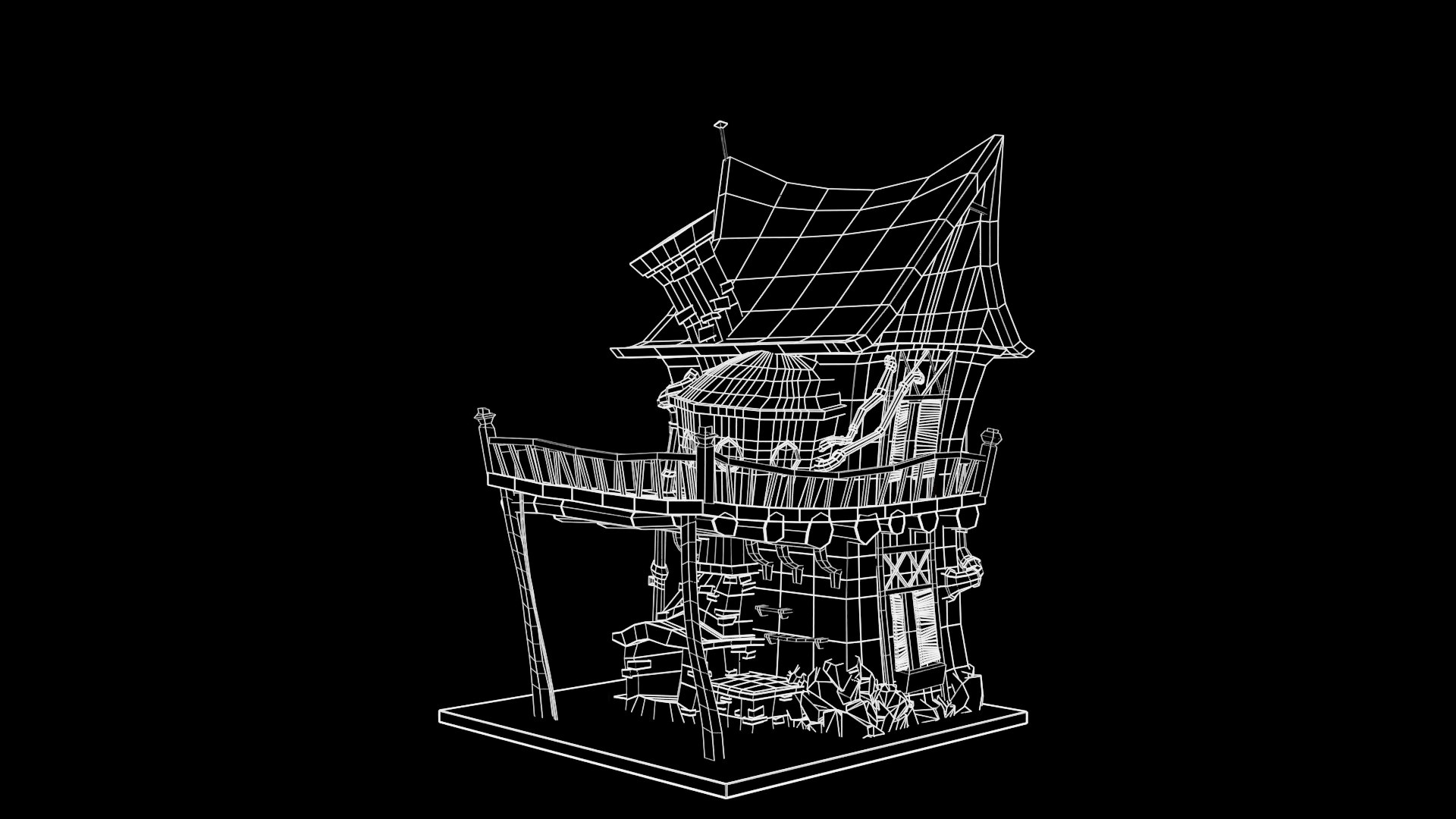 3D House Cartoon Inventor - TurboSquid 1306638