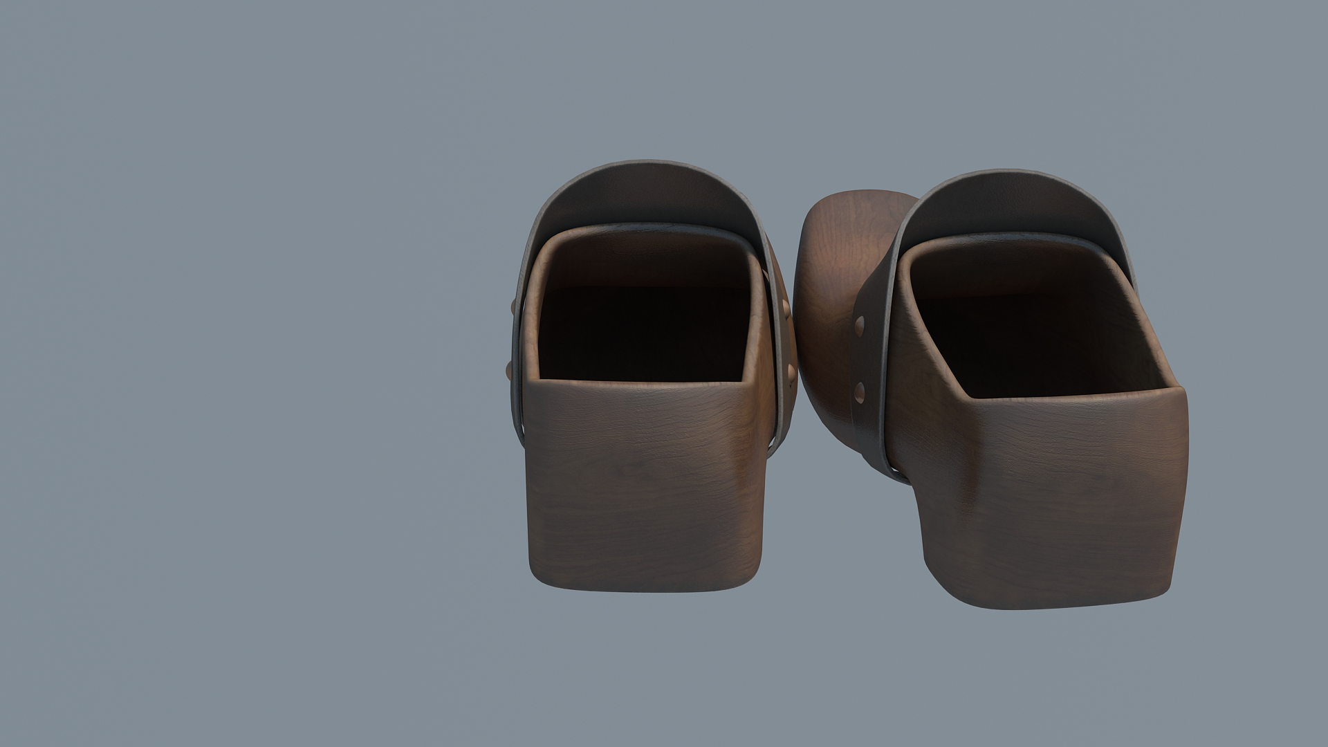 Clogs Old 3D Model - TurboSquid 1675254