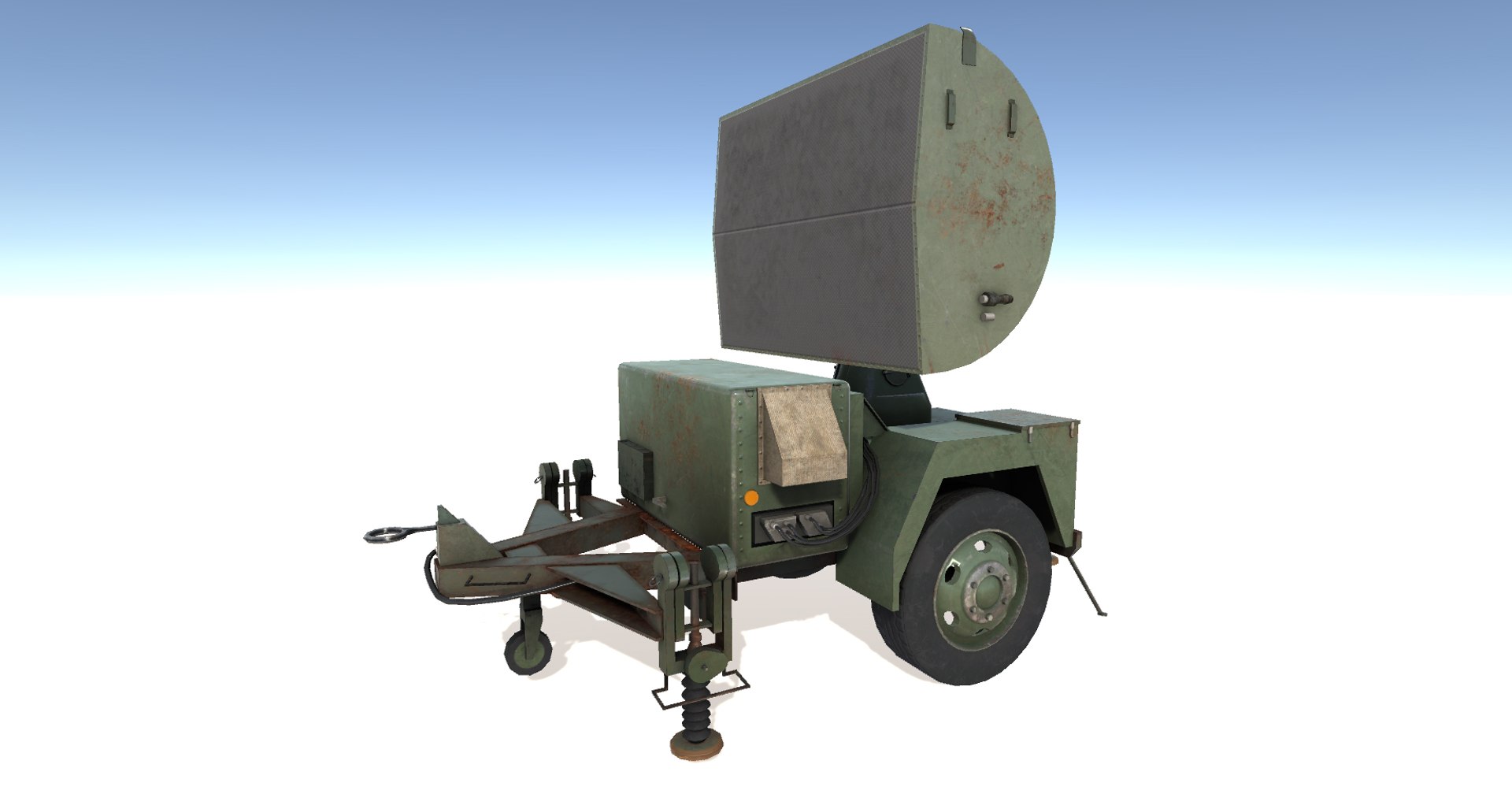 Pack Missile Radar Model - TurboSquid 1349589