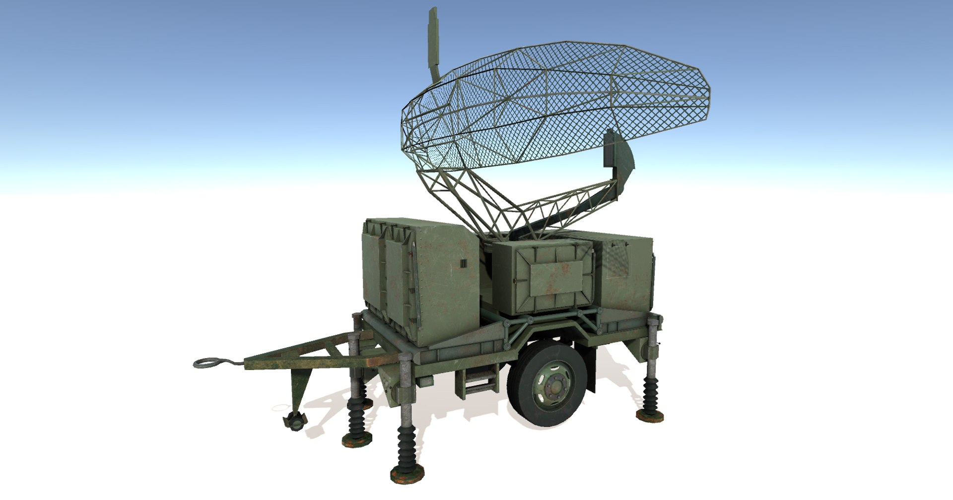 Pack Missile Radar Model - TurboSquid 1349589
