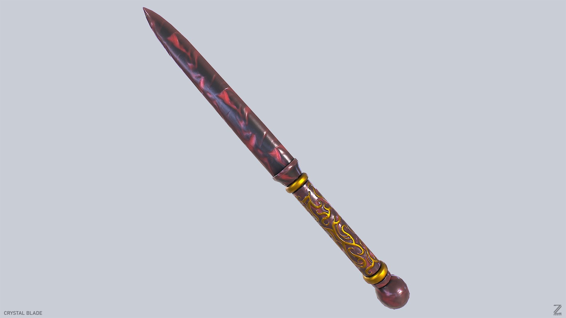 Crystal Blade 3D - TurboSquid 2218762