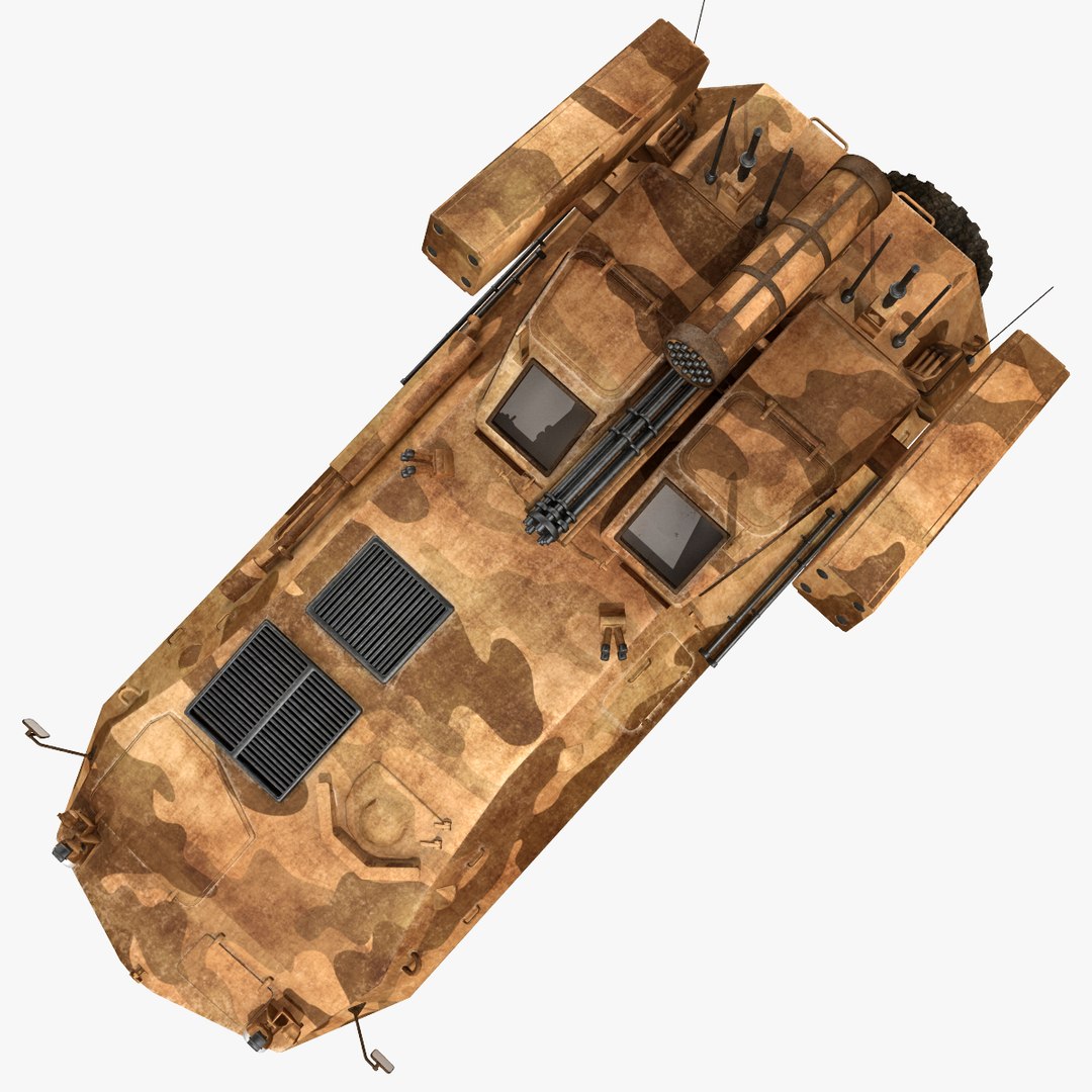 lav-ad air defense vehicle 3d model